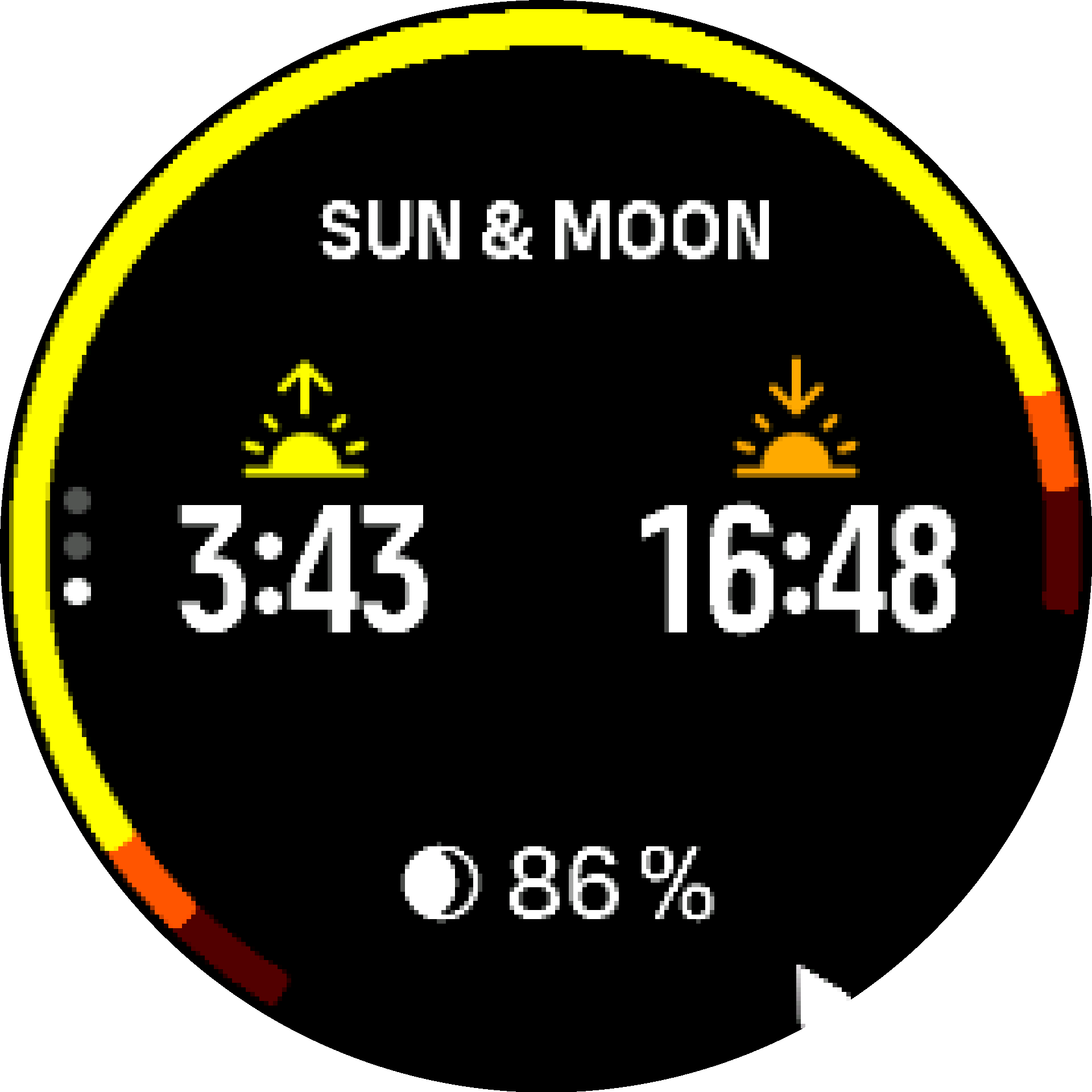 Suunto 9 Peak Pro - Settings - Watch faces
