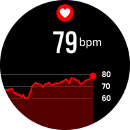 Suunto Vertical Widgets Heart Rate