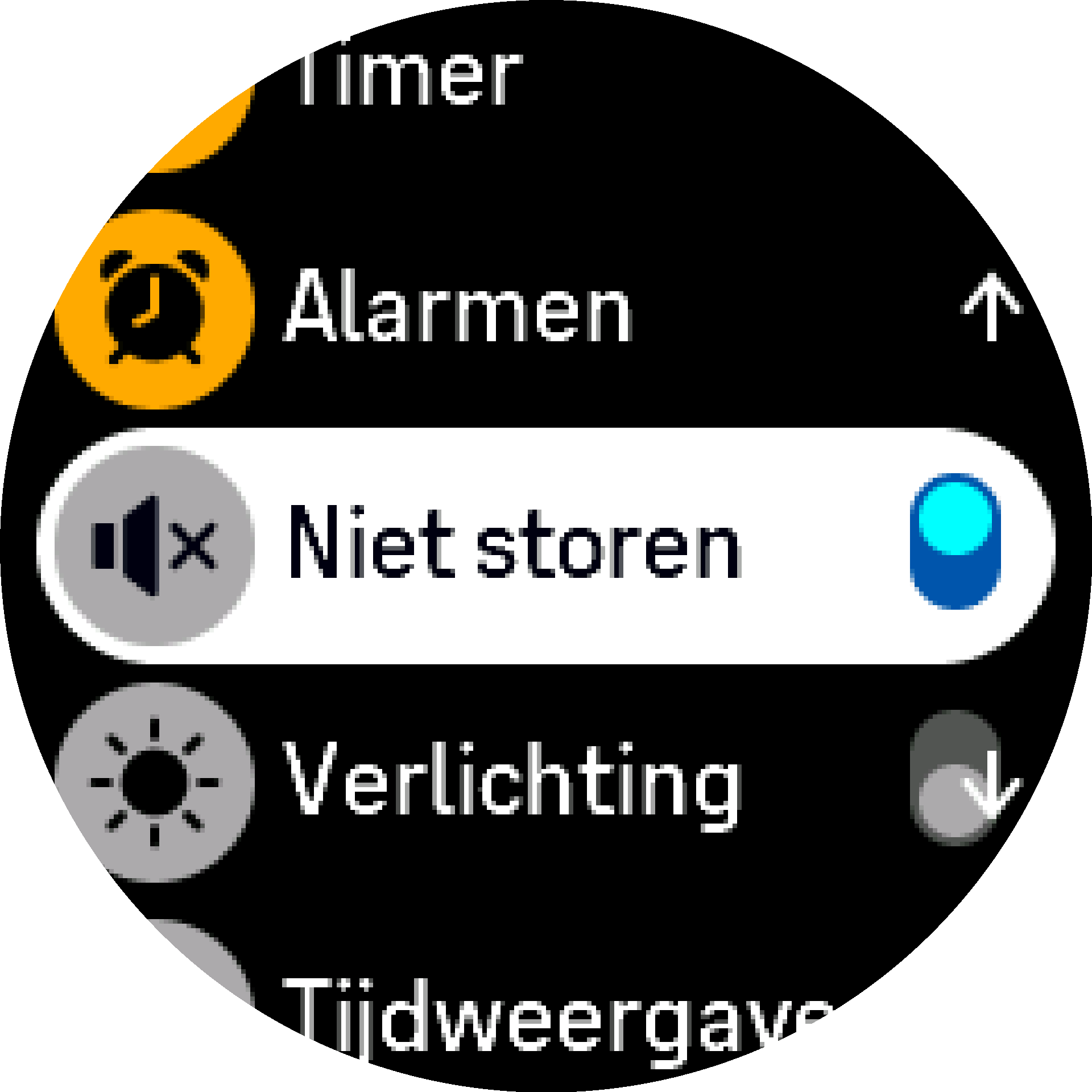 Suunto 9 Peak Pro - Instellingen - Modus Niet storen