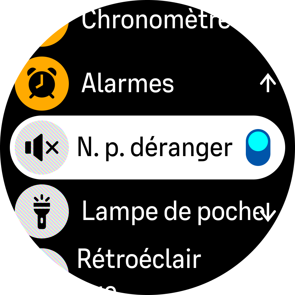 Suunto Vertical - Paramètres - Mode Ne pas déranger