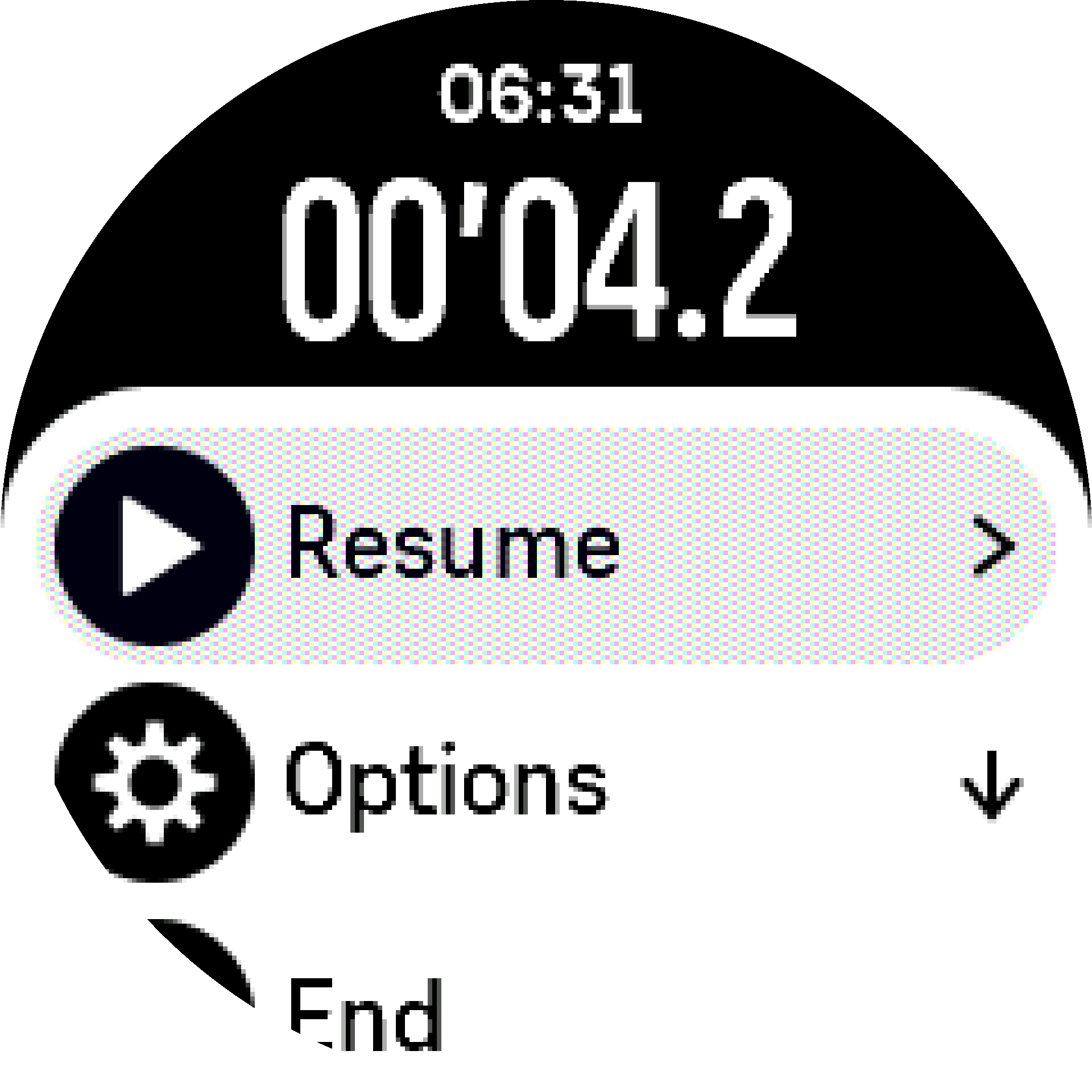 Suunto 9 Peak Pro - Recording an exercise