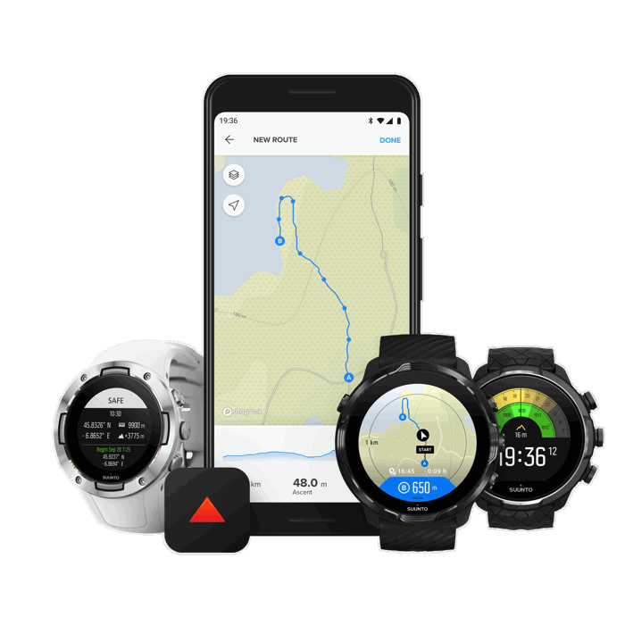 Suunto 运动腕表、潜水产品、指南针和配件