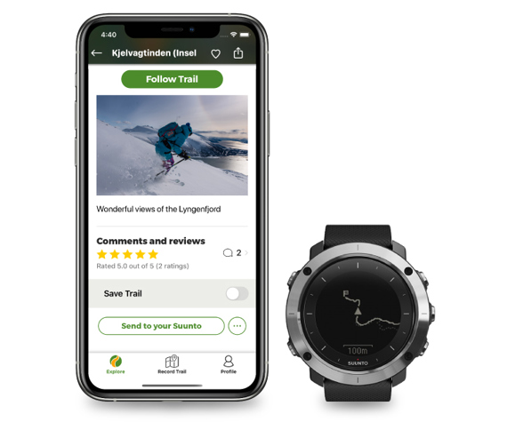 Connect your Suunto watch with Wikiloc
