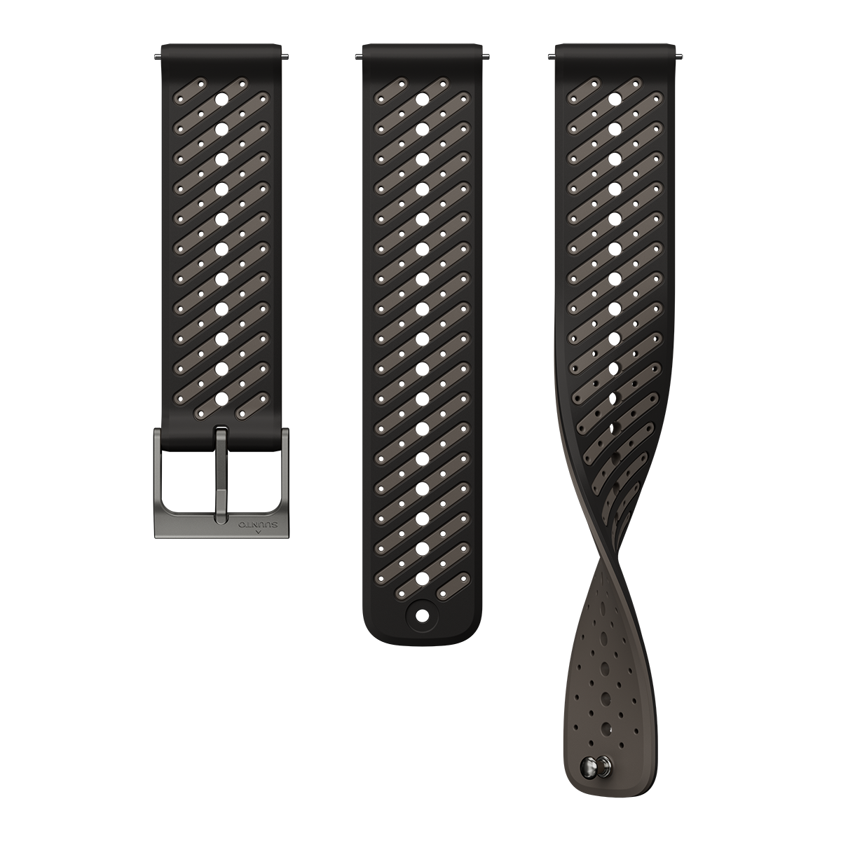 Suunto 22mm Athletic 8 Silicone Strap Black S+M