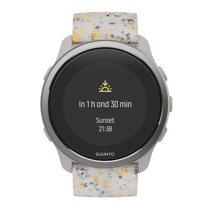带心率监测器和 GPS 的 Suunto 运动腕表