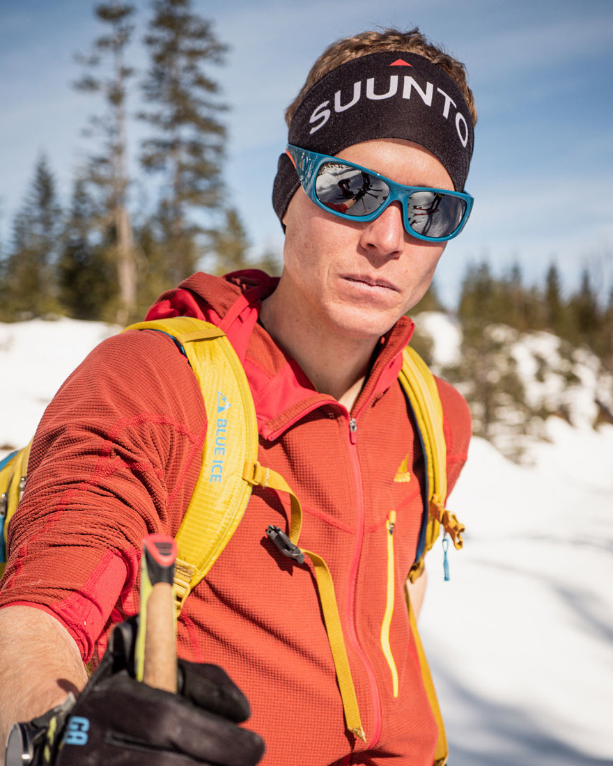 Suunto x Buff headband for adventure