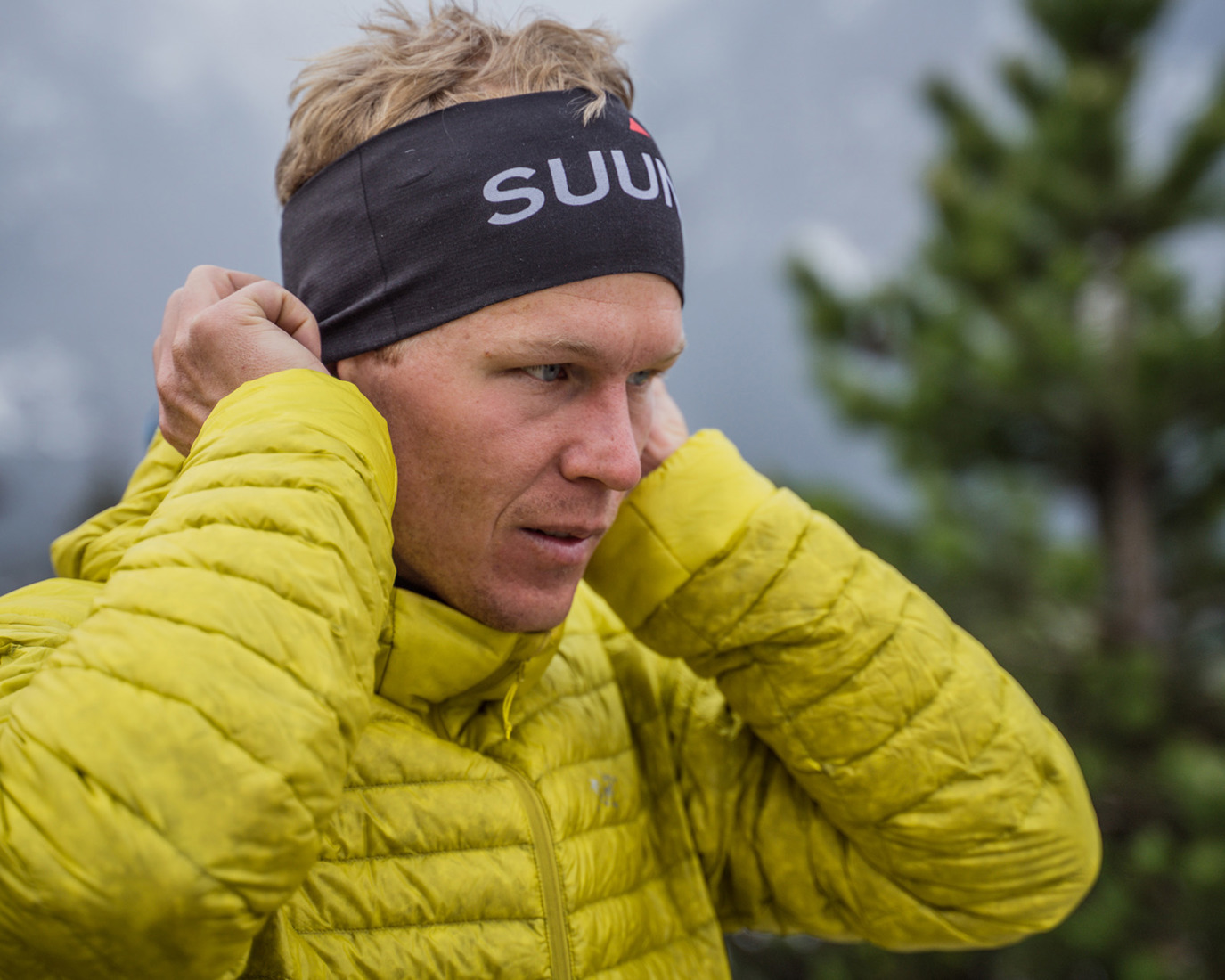 Suunto x Buff headband for adventure