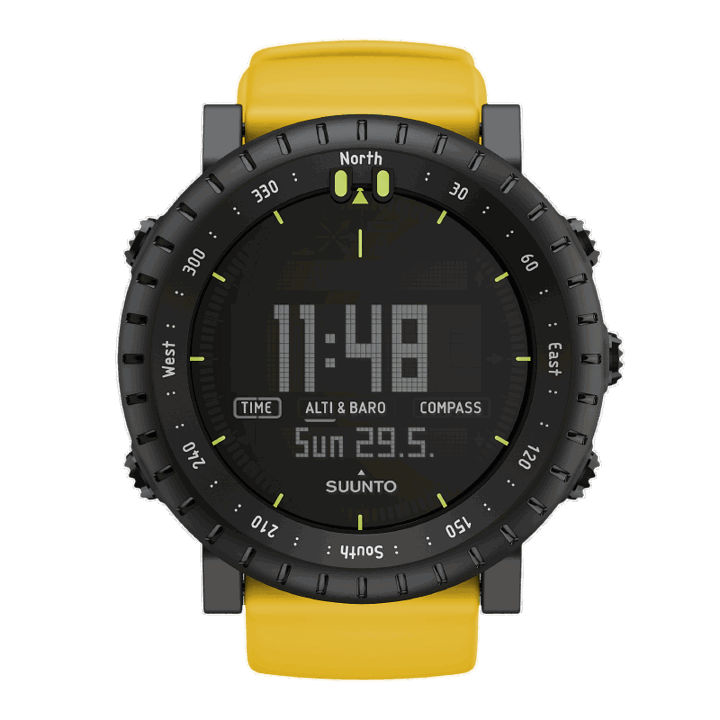 Suunto Core All Black Standard Strap - 모든 Core 모델용