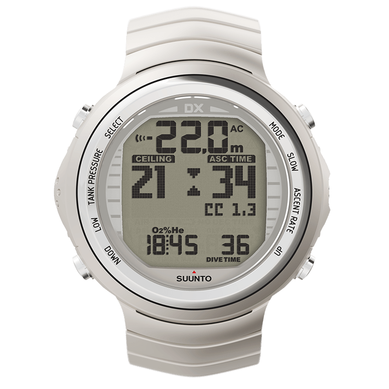 Suunto DX Silver Titanium- 呼吸器兼容潜水电脑 Suunto DX Silver Titanium- 呼吸器兼容潜水电脑