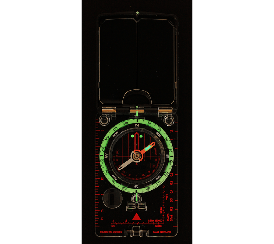 Suunto MC-2 G USGS Mirror Compass - Compass for mountaineers