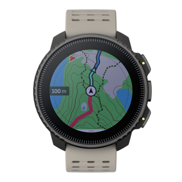 带心率监测器和 GPS 的 Suunto 运动腕表