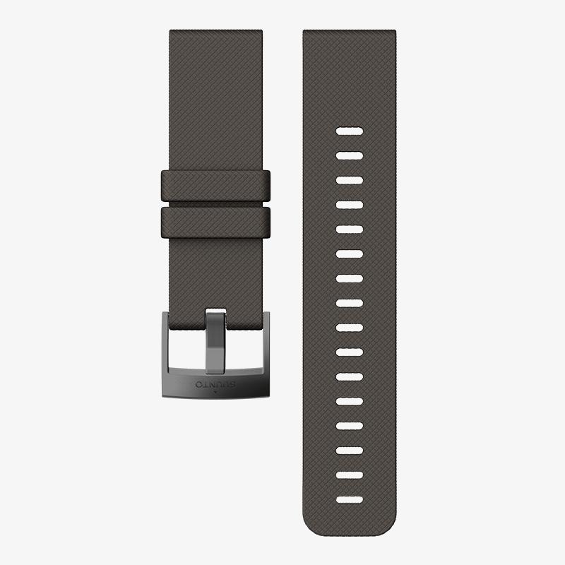 Suunto Traverse Graphite Silicone Strap - Strap for Traverse variants